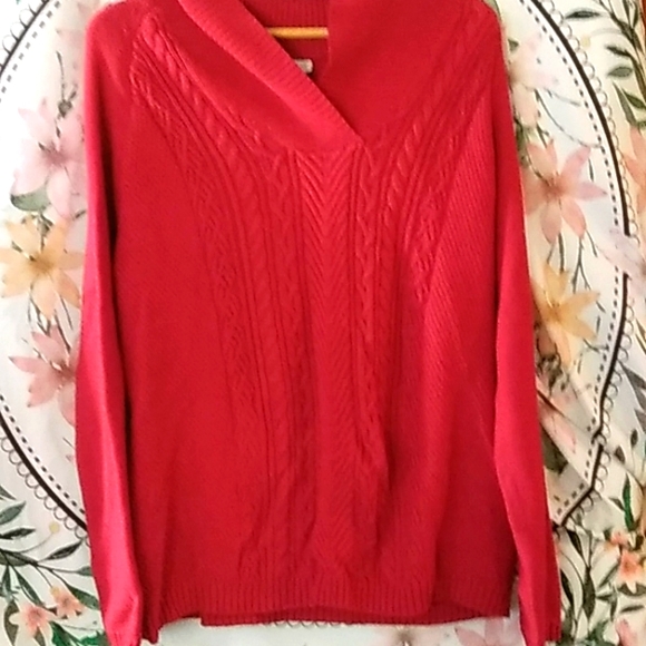 Coldwater Creek | Sweaters | Cotton Cable Knit Sweater | Poshmark